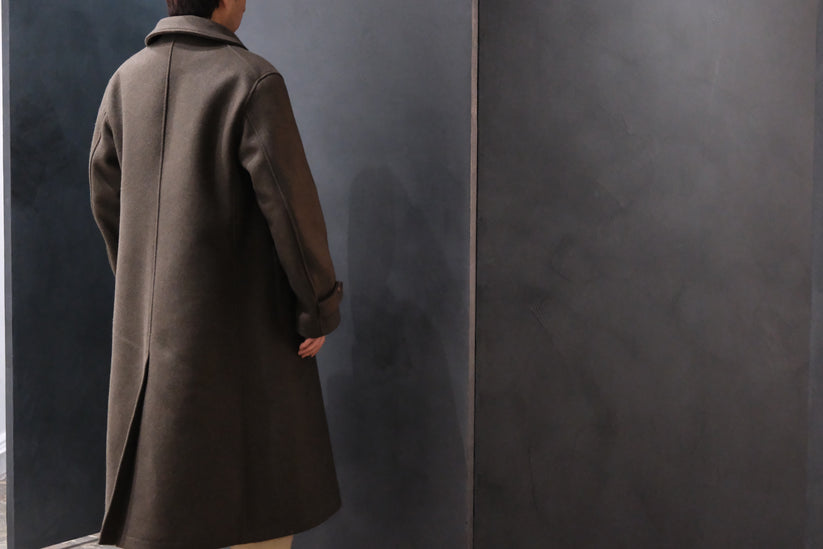 The 2 Monkeys / Long-A Wool Over Coat (TM03434) LODEN – Lister