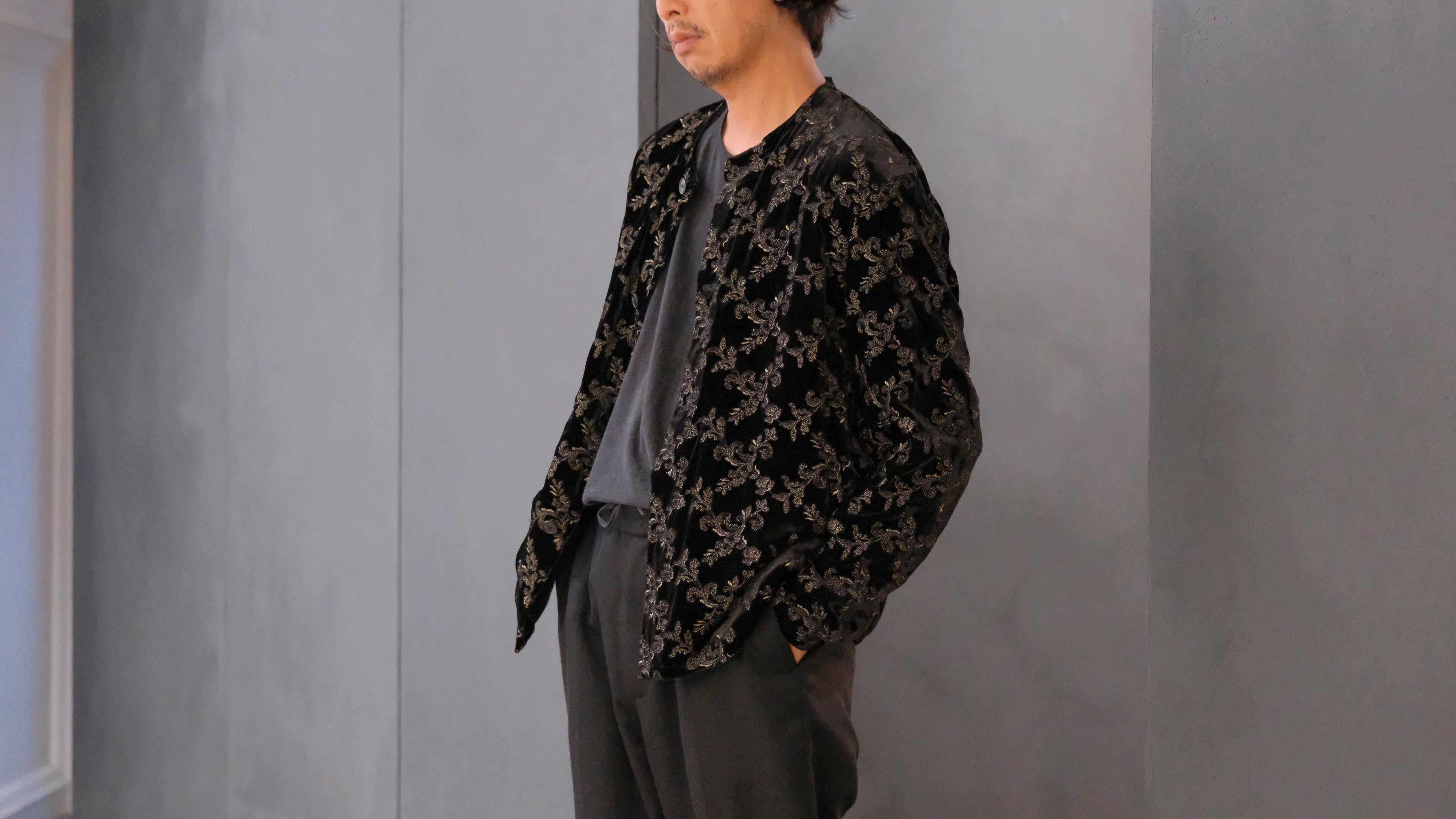 HEUGN/SHIRT120 "Jonas" French Velvet Blouson – Lister